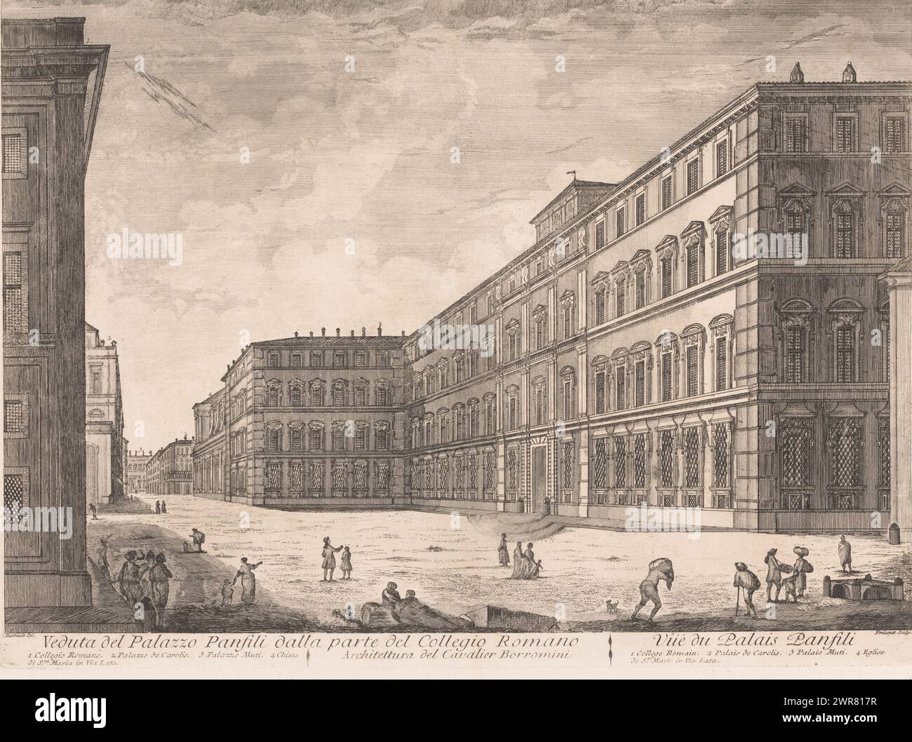 Vue du palais panfili hi-res stock photography and images - Alamy