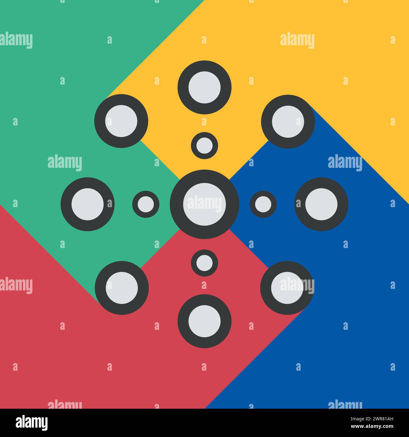 Squares and Geometric Shapes Pattern Stock Vector Image & Art - Alamy