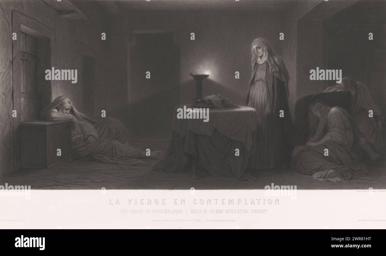 Contemplating virgin mary hi-res stock photography and images - Alamy