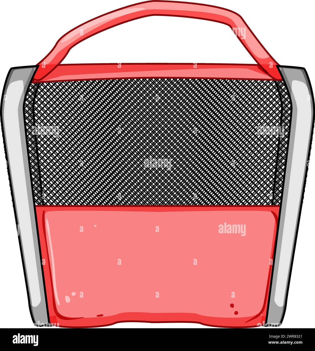 cat pet travel carrier cartoon vector illustration Stock Vector Image ...