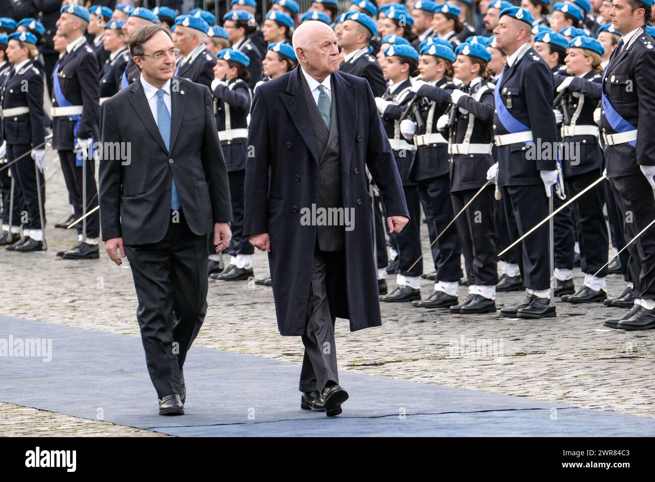Roma, Italia. 11th Mar, 2024. Il Ministro della Giustizia Carlo Nordio ...