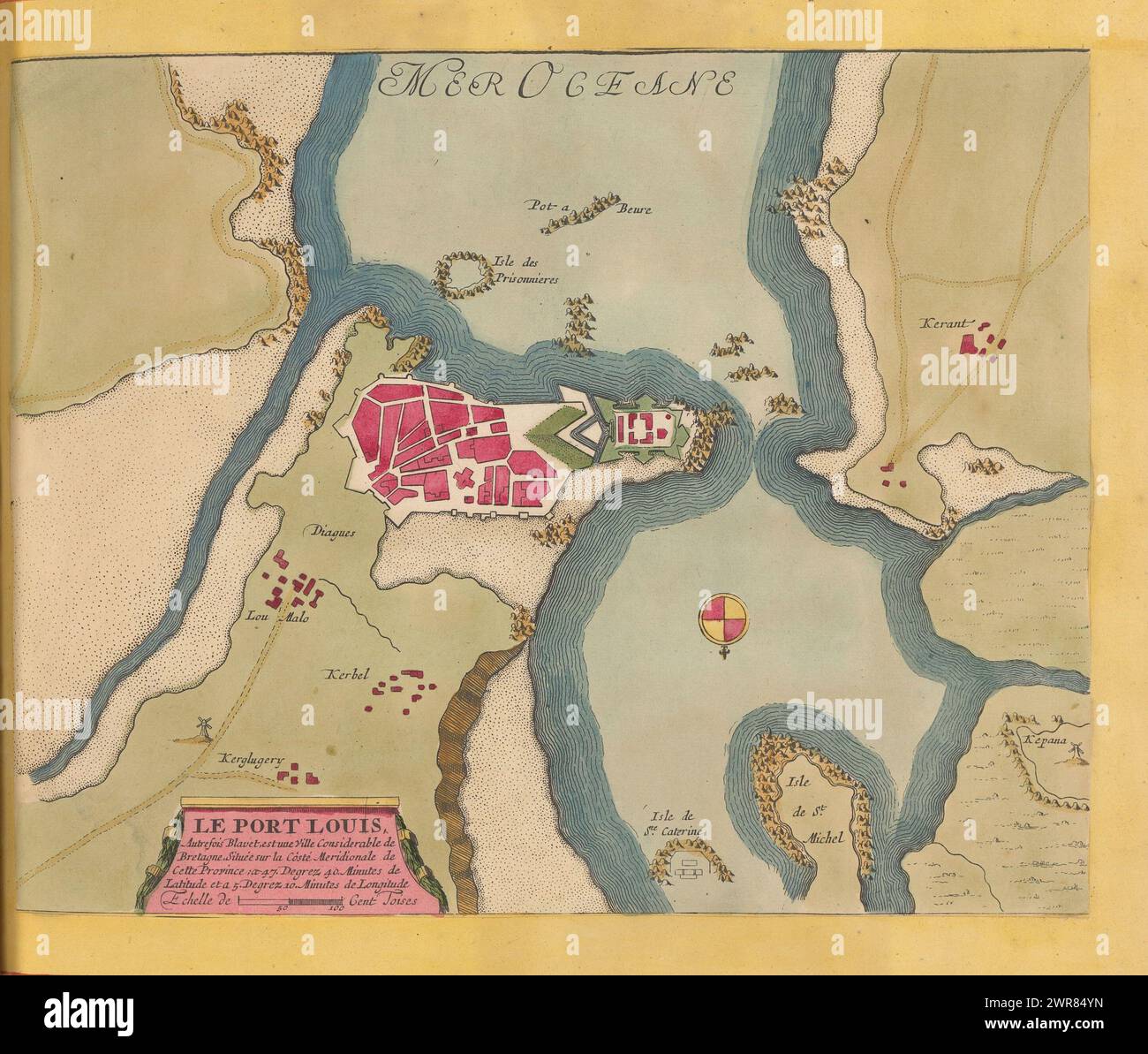 Port louis map hi-res stock photography and images - Alamy