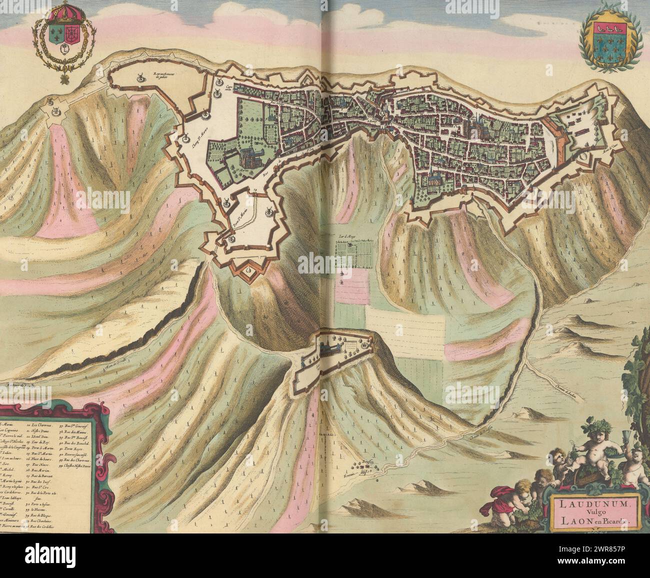 Map of laon hi-res stock photography and images - Alamy