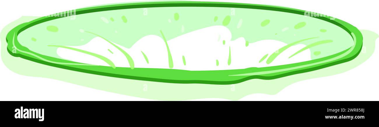 green portal vfx cartoon vector illustration Stock Vector Image & Art ...