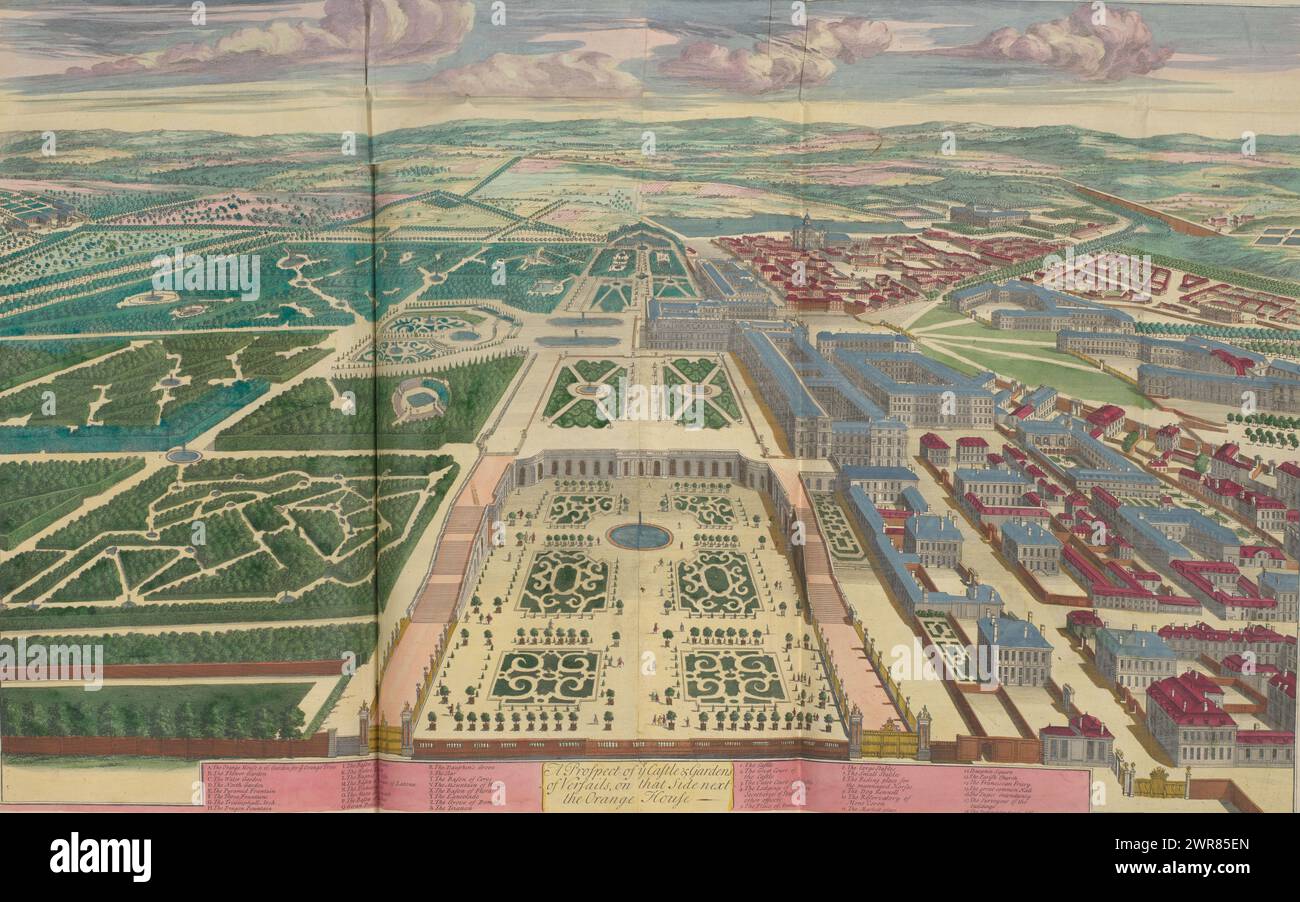 Map Of Versailles Gardens