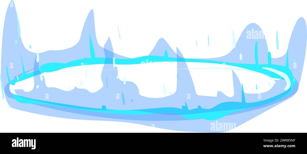 world portal vfx cartoon vector illustration Stock Vector Image & Art ...