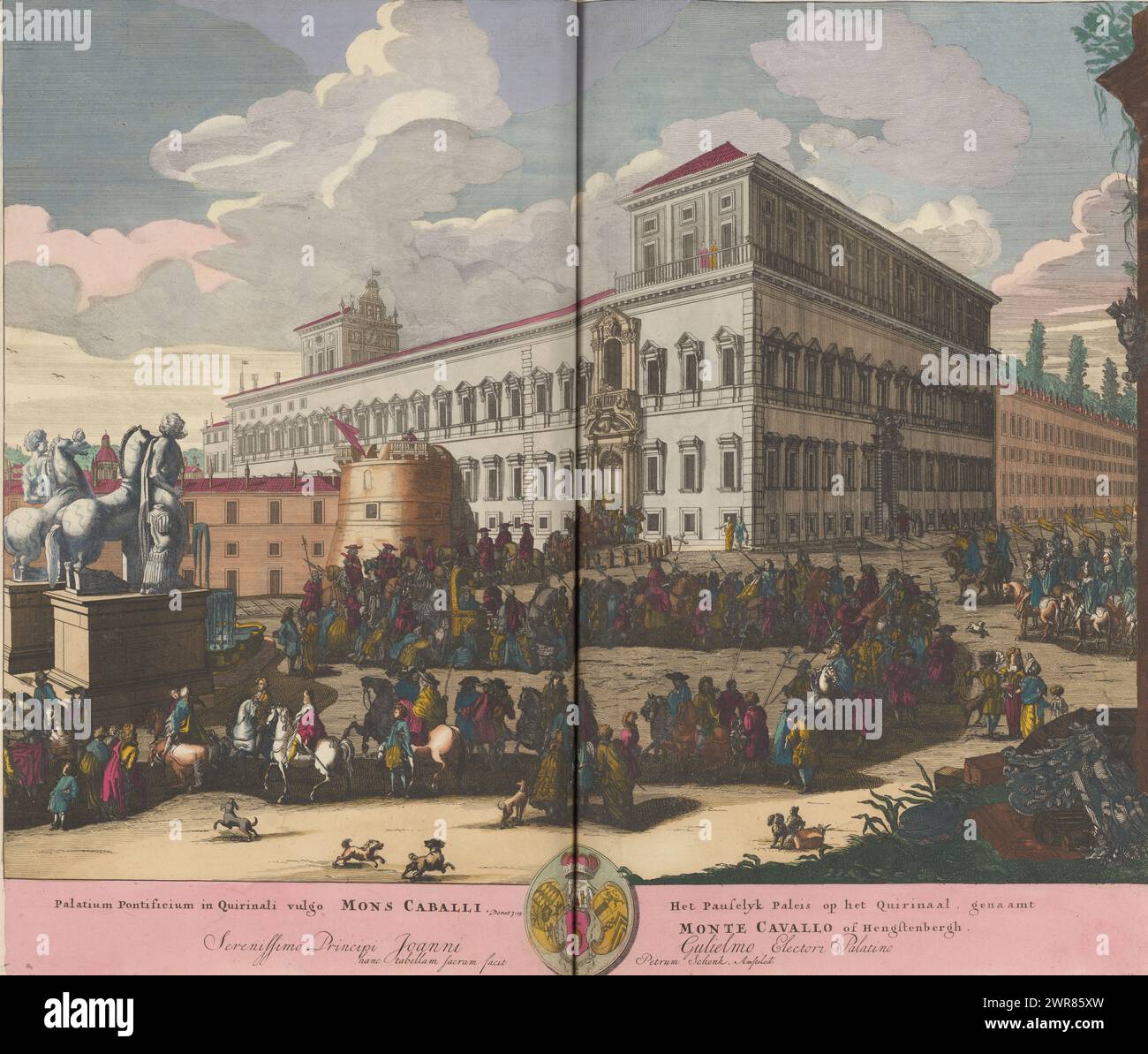 Quirinali vulgo mons caball hi-res stock photography and images - Alamy