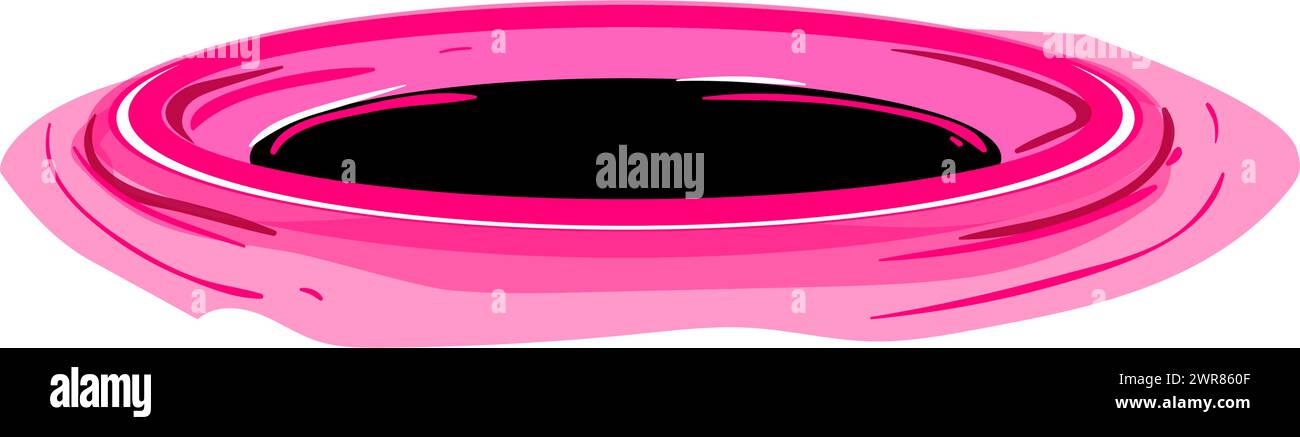 lightspeed portal vfx cartoon vector illustration Stock Vector Image ...