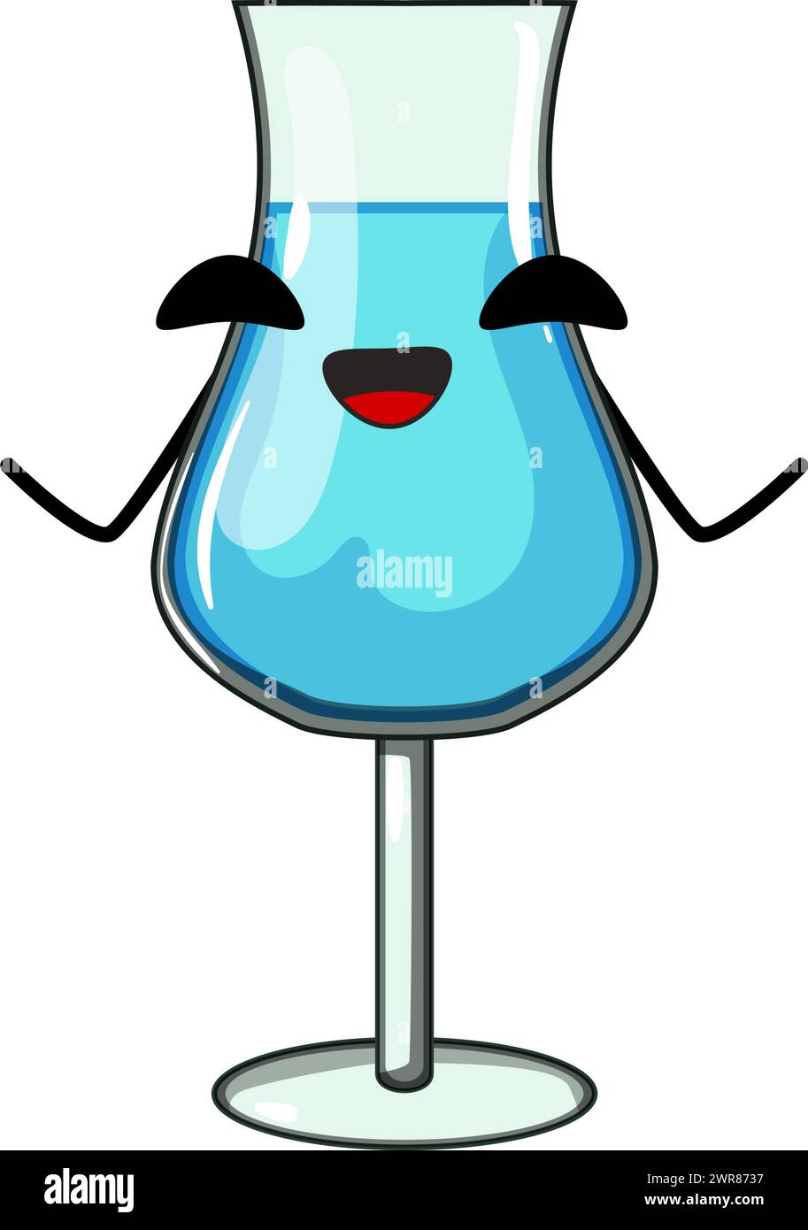 boombox retro music character cartoon vector illustration Stock Vector ...