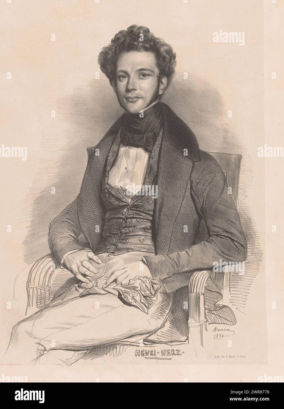 Portrait of henri herz hi-res stock photography and images - Alamy