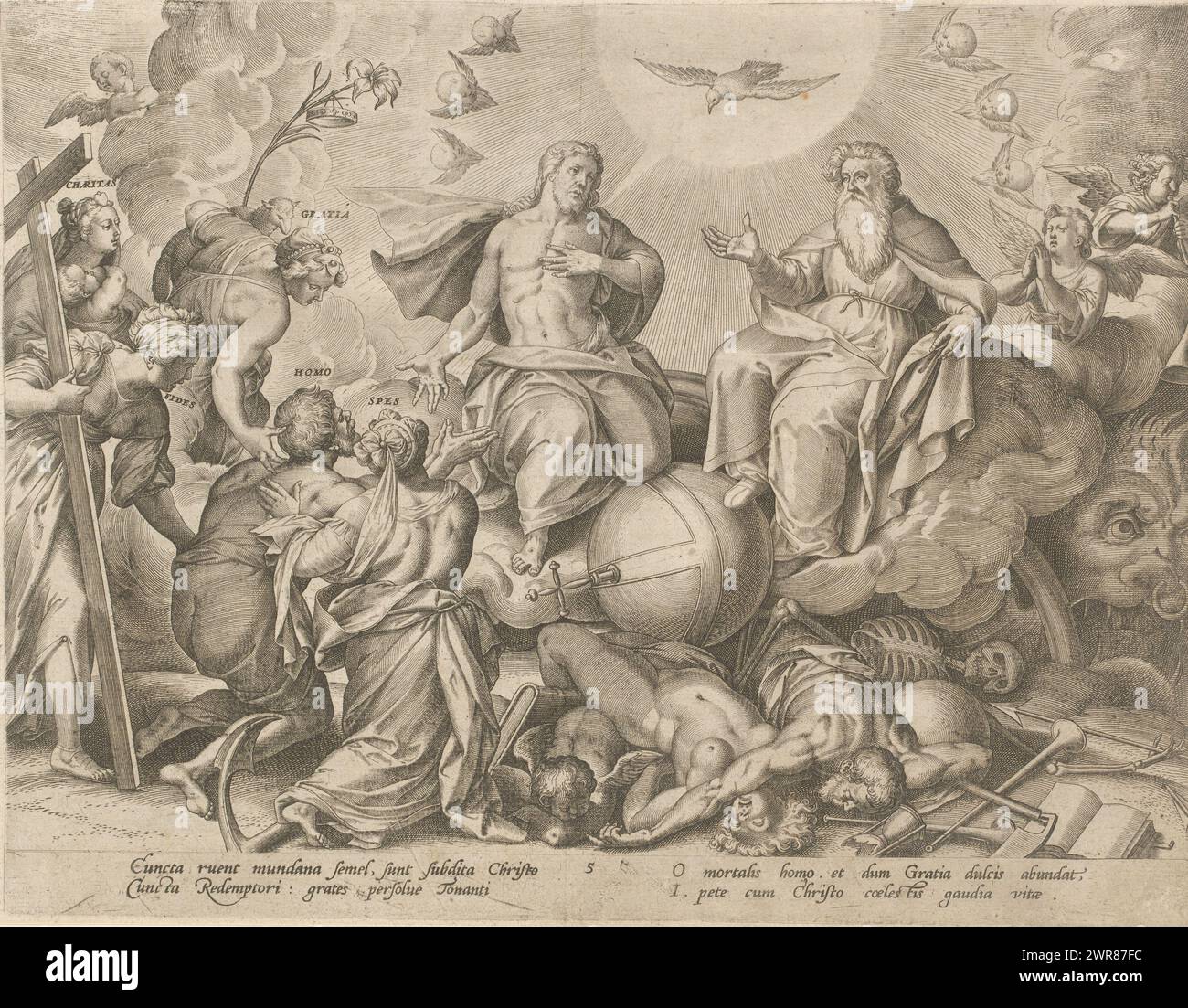 Last Judgment, The four ages of man and death (series title), Allegory ...