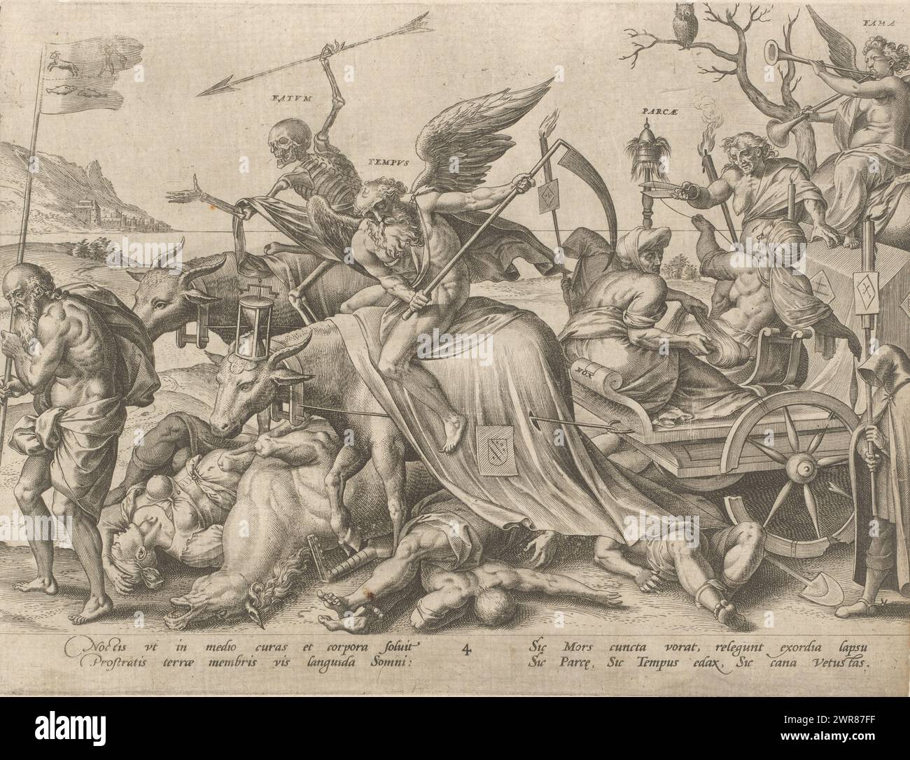 Old Age, The Four Ages of Man and Death (series title), Allegory of old ...