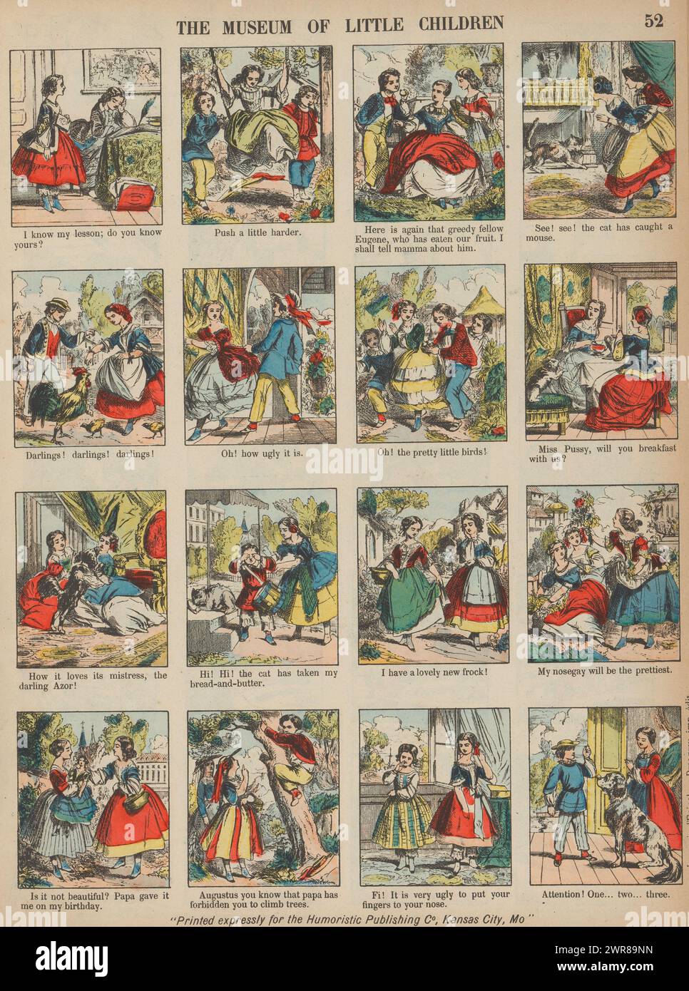 Museum of children, The museum of little children (title on object ...