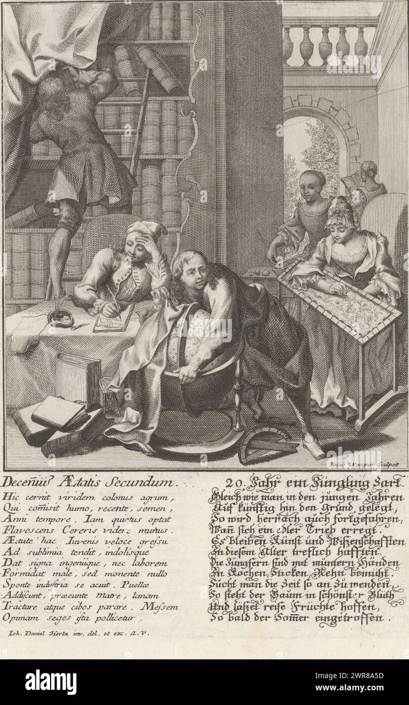 Aetatis humanae gradus hi-res stock photography and images - Alamy