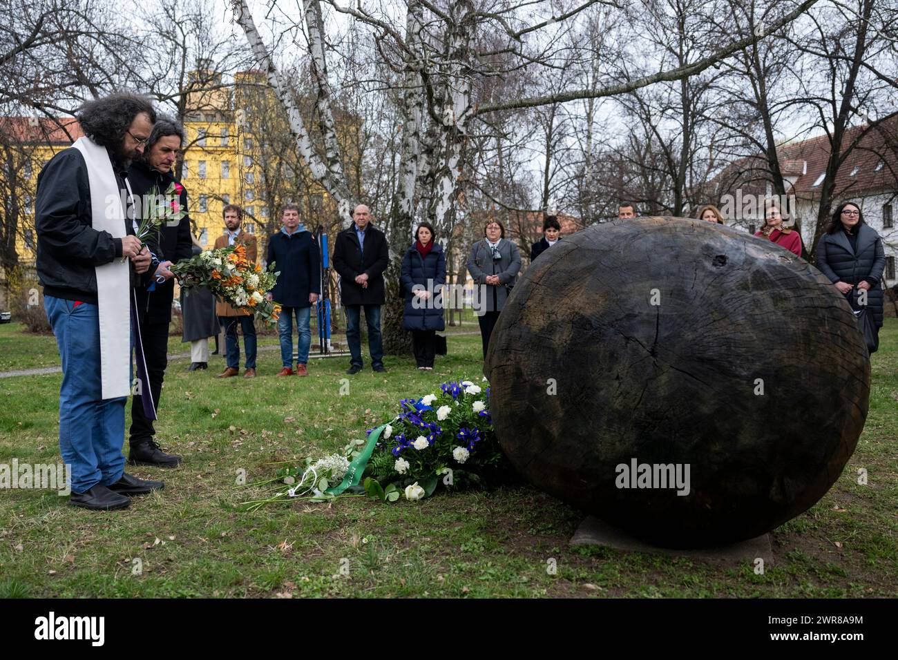 Prague, Czech Republic. 11th Mar, 2024. Commemorative event on occasion ...