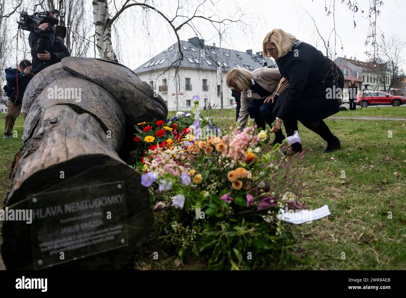 Prague, Czech Republic. 11th Mar, 2024. Commemorative event on occasion ...