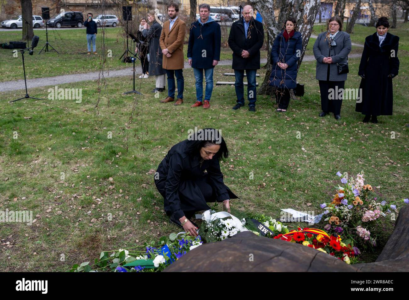 Prague, Czech Republic. 11th Mar, 2024. Commemorative event on occasion ...