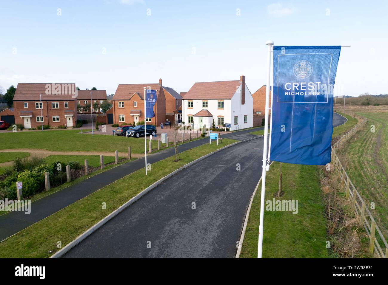 22/01/24 Crest Nicholson’s Green Acres development at Alrewas ...