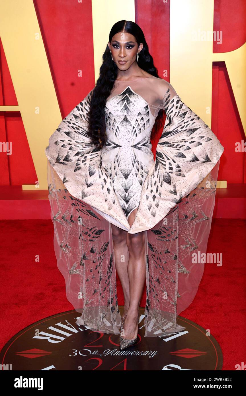 MJ Rodriguez bei der Vanity Fair Oscar Party 2024 anlässlich der 96 ...