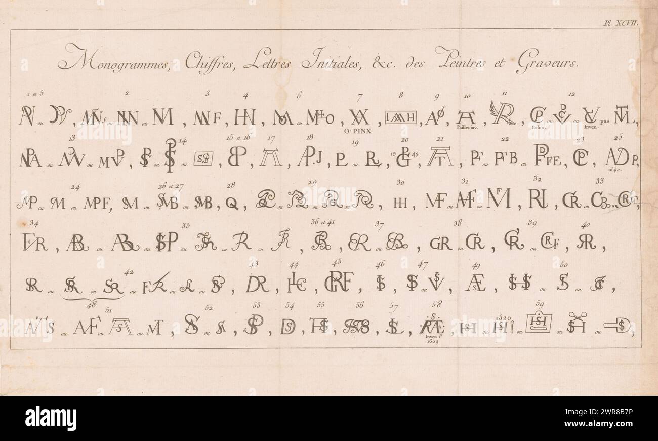 Lettres initiales hi-res stock photography and images - Alamy