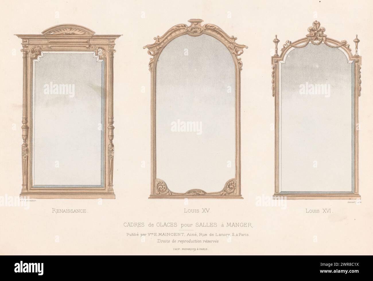 Cadres de glazes hi-res stock photography and images - Alamy