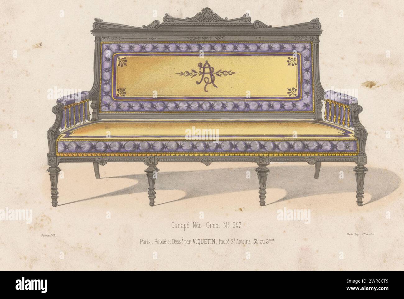 Canape neo grec hi-res stock photography and images - Alamy