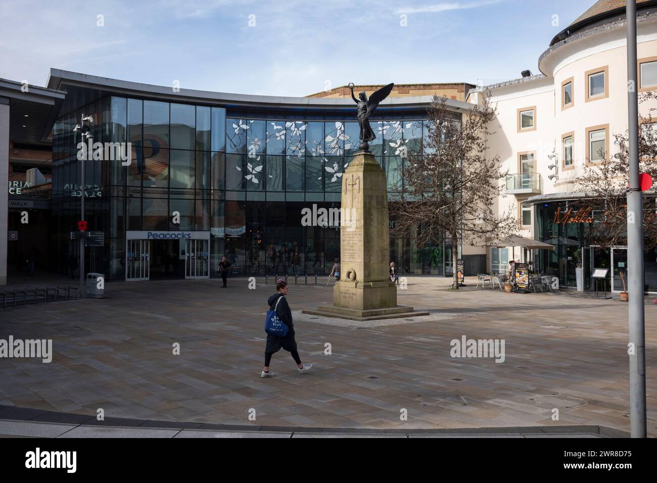Woking town centre, in Surrey England, which has been dubbed the ...