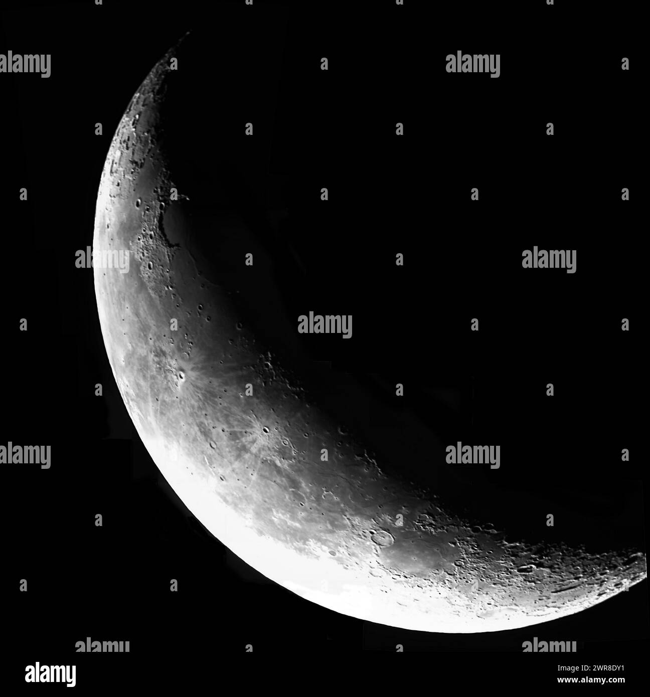 Earth from space night Black and White Stock Photos & Images - Alamy