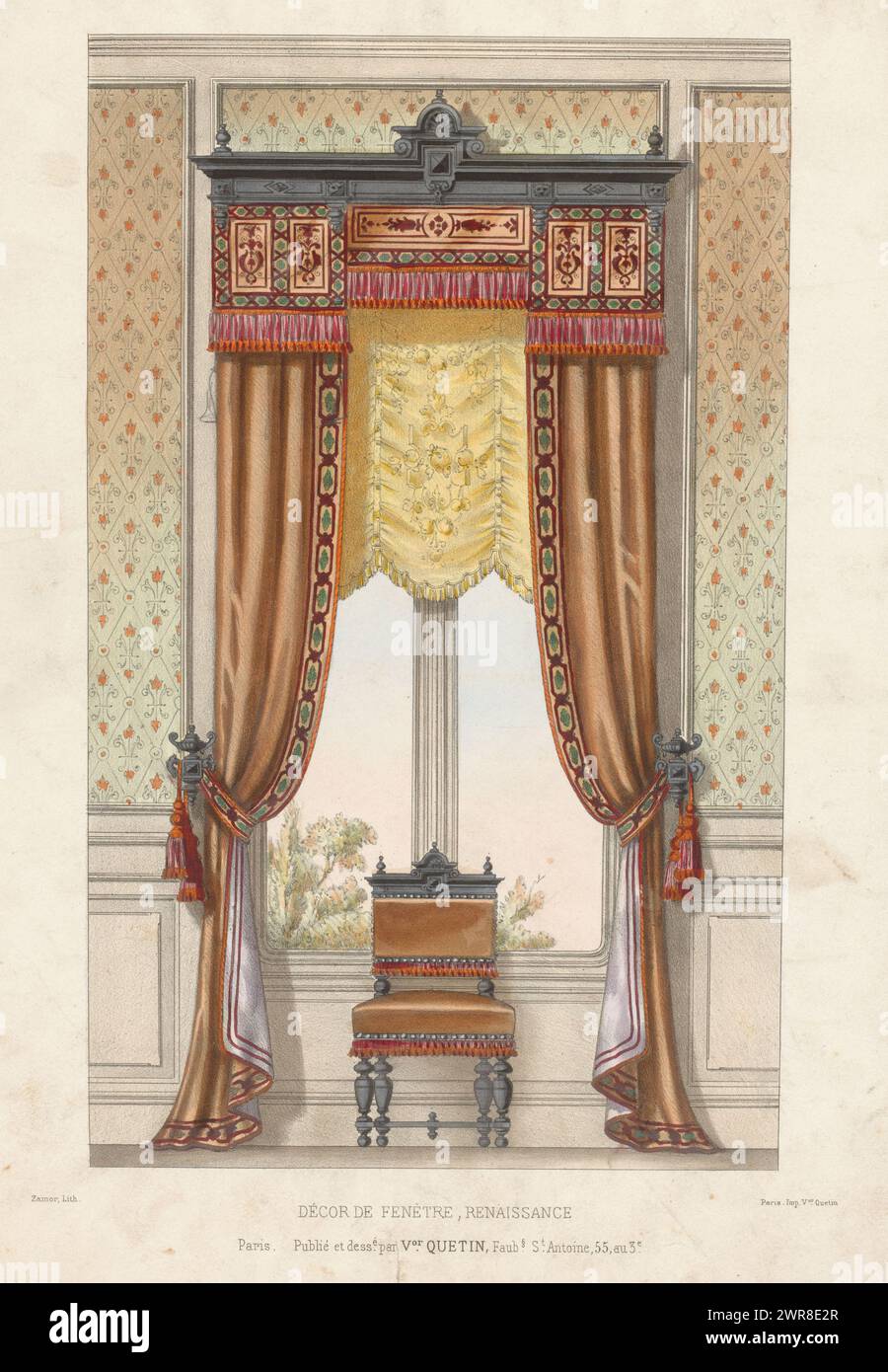 Decor de fenetre renaissance hi-res stock photography and images - Alamy