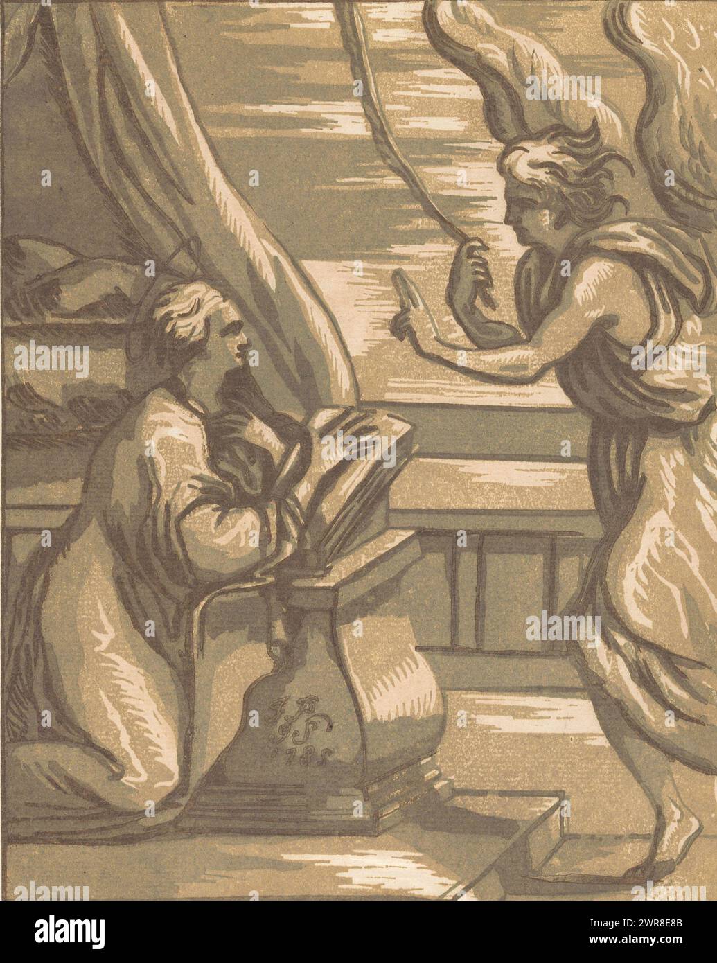 26 pasted chiaroscuro woodcuts hi-res stock photography and images - Alamy