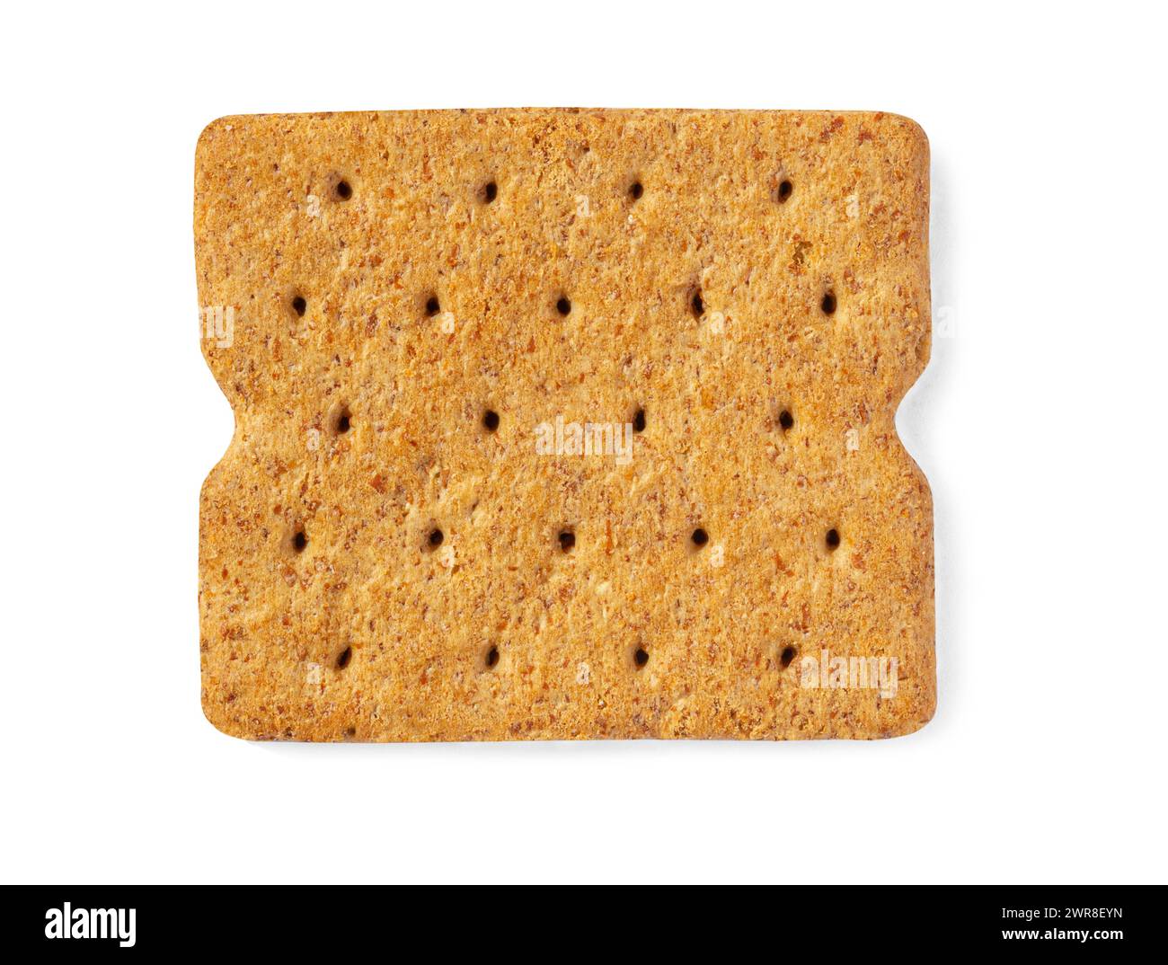 rectangular cookies isolated on white background with clipping path ...