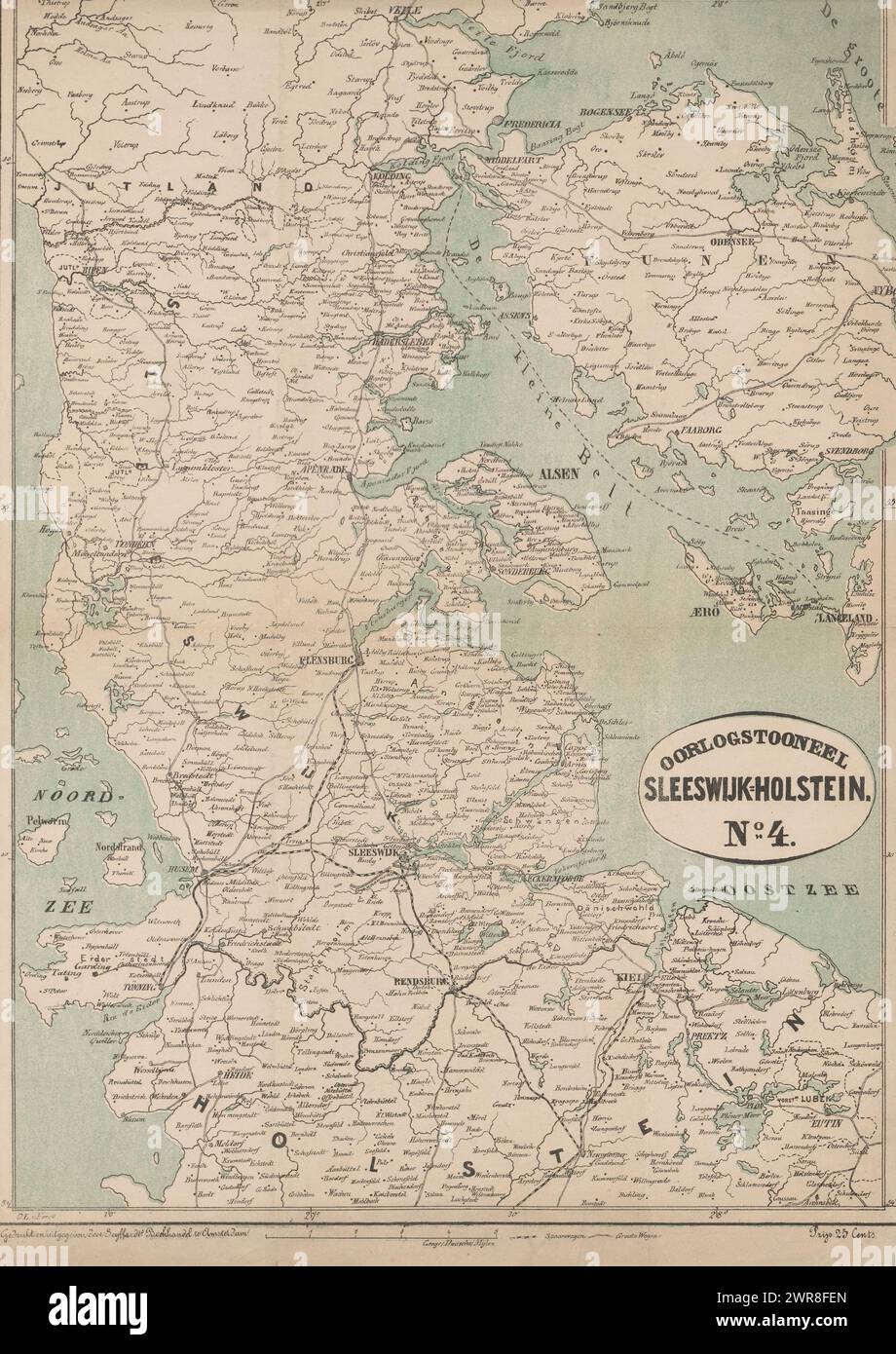 Map of holstein hi-res stock photography and images - Alamy