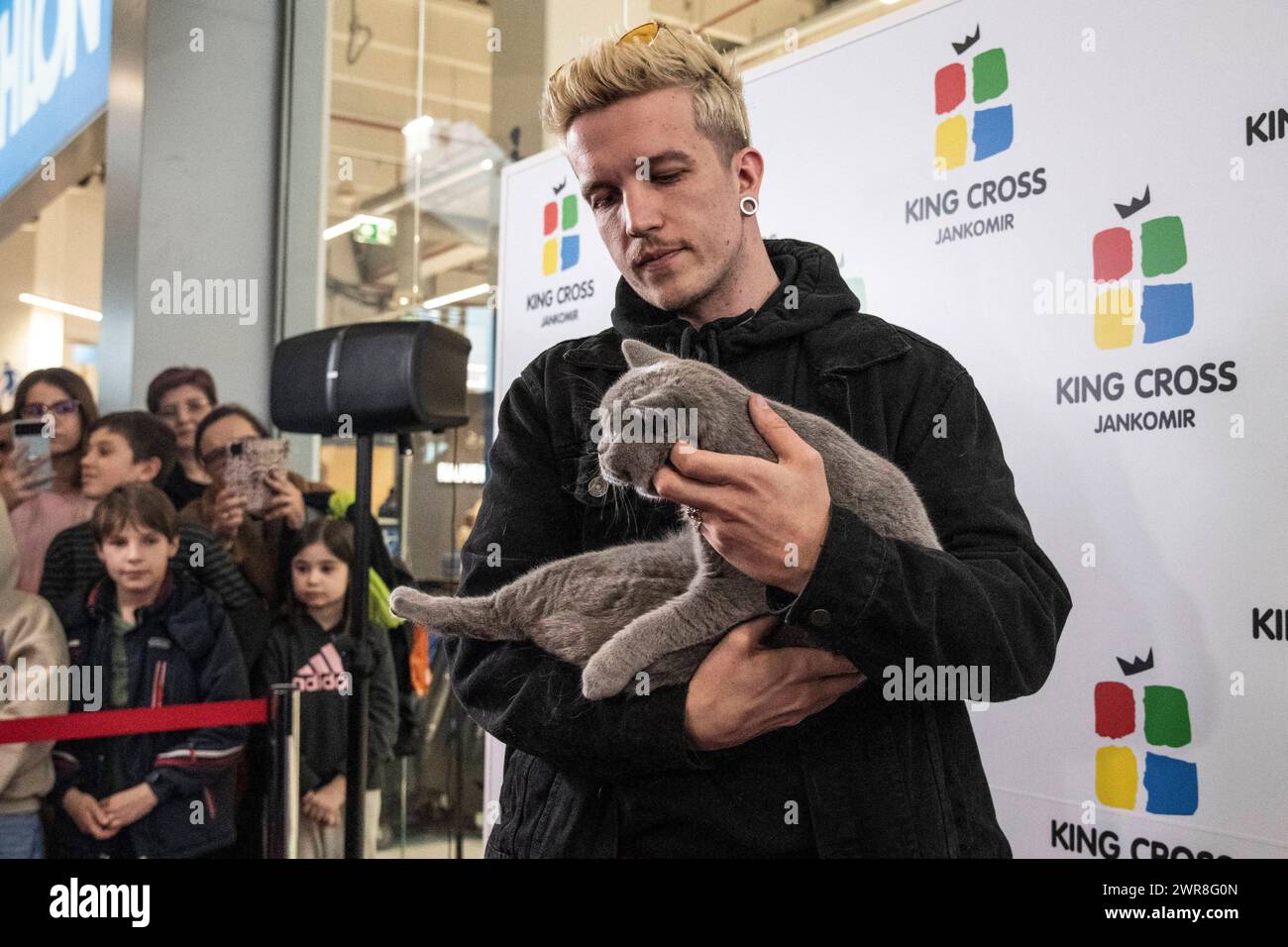 Zagreb, Croatia, 090324. Croatian representative at the Eurovision Song ...