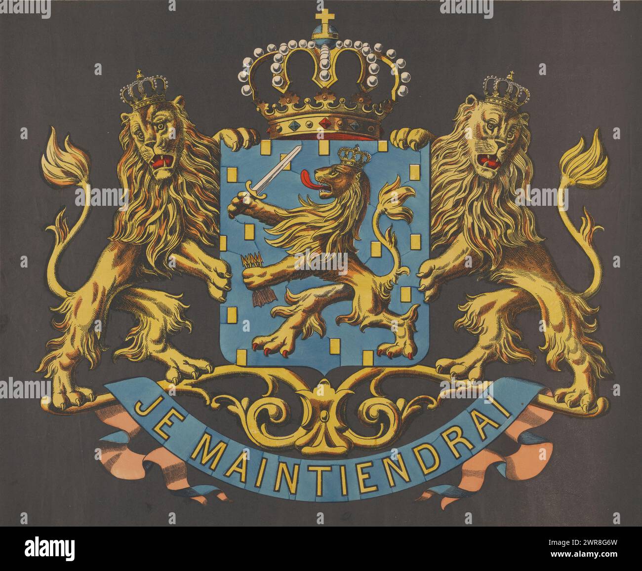 Coat of arms of the Kingdom of the Netherlands, National coat of arms ...