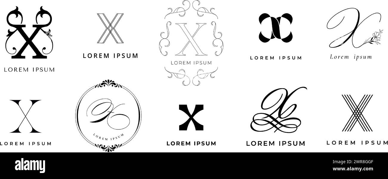 Initial branding hi-res stock photography and images - Alamy