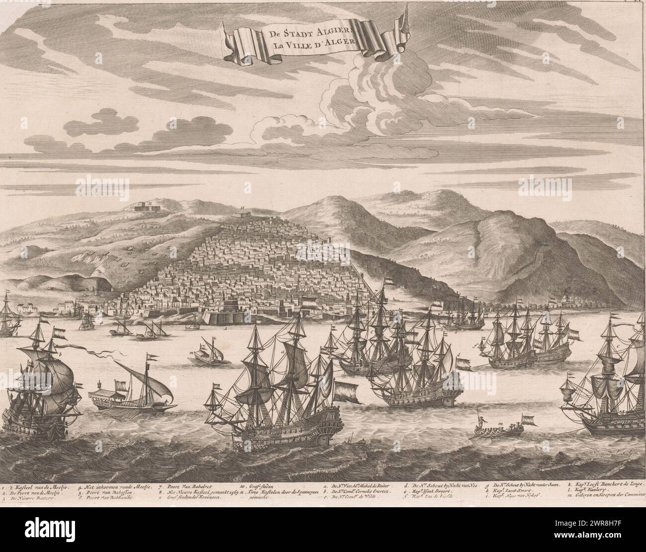 Dutch fleet under admiral michiel de ruyter hi-res stock photography ...