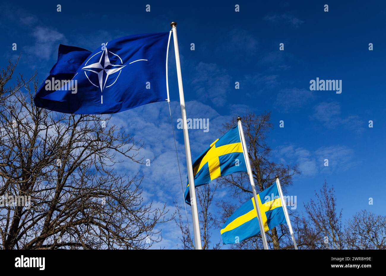 Nato flagga hi-res stock photography and images - Alamy