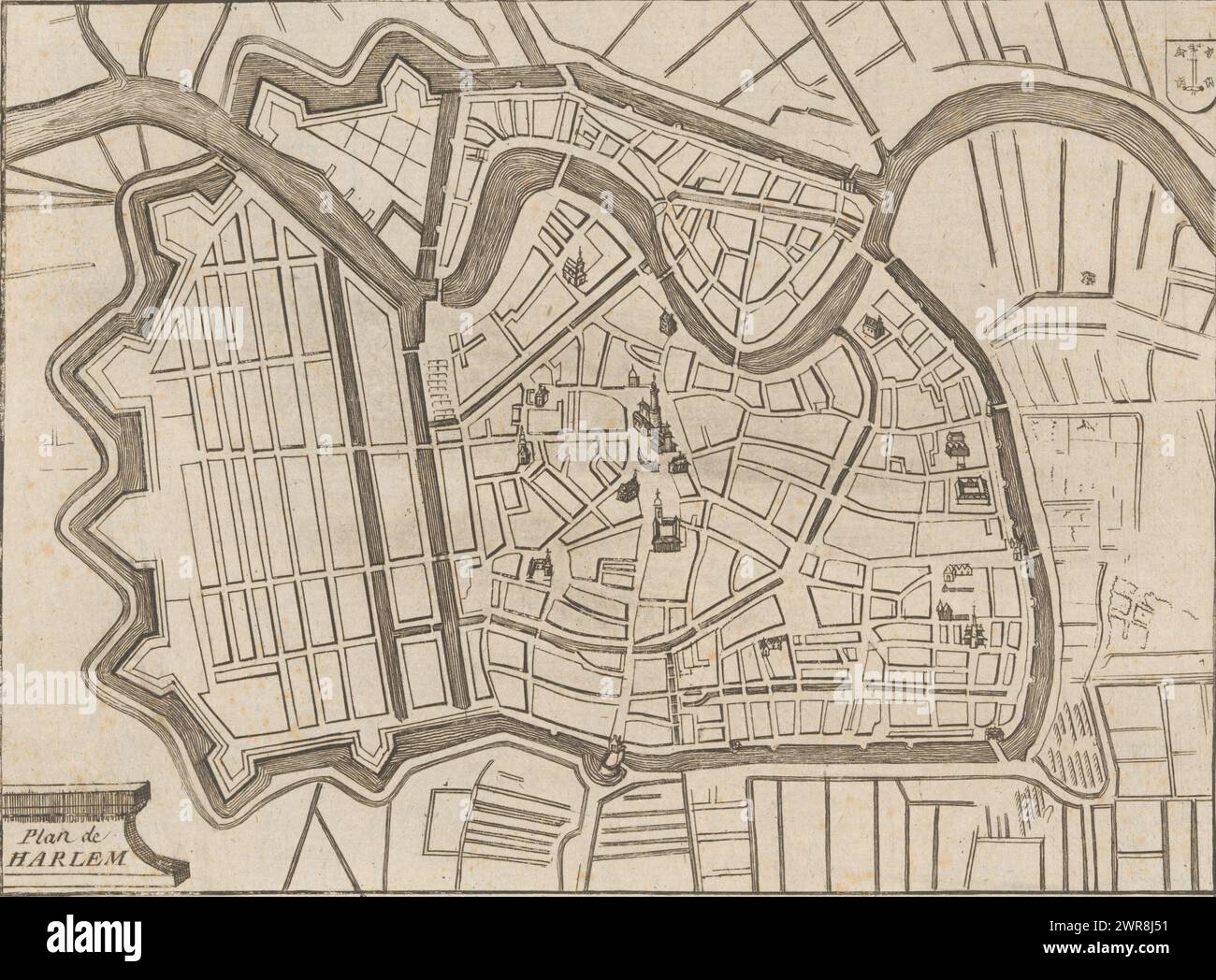 Map of haarlem hi-res stock photography and images - Alamy