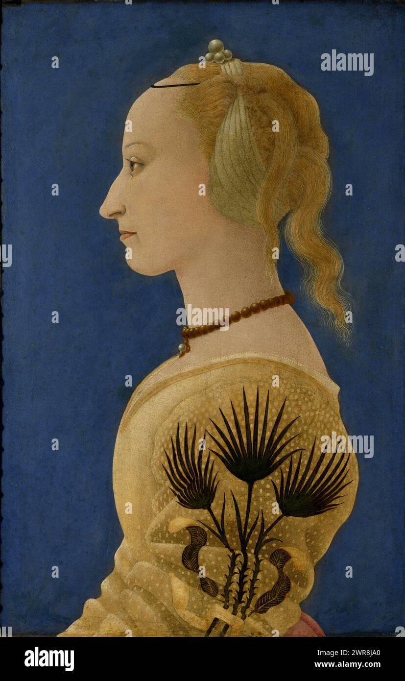 Portrait of a Lady in Yellow, 1400s, c. 1465, The National Gallery ...