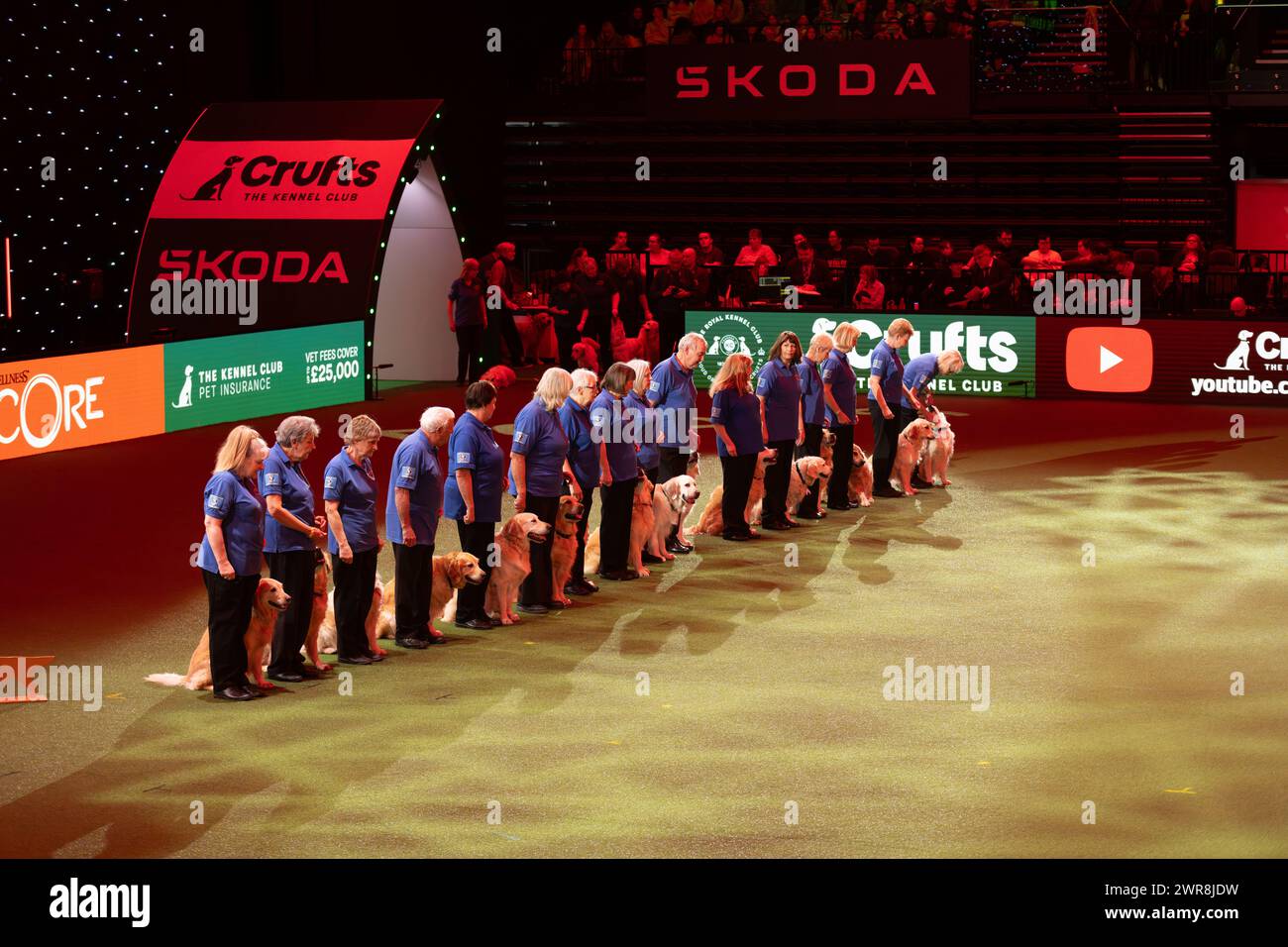 Crufts 2024 display team hi-res stock photography and images - Alamy