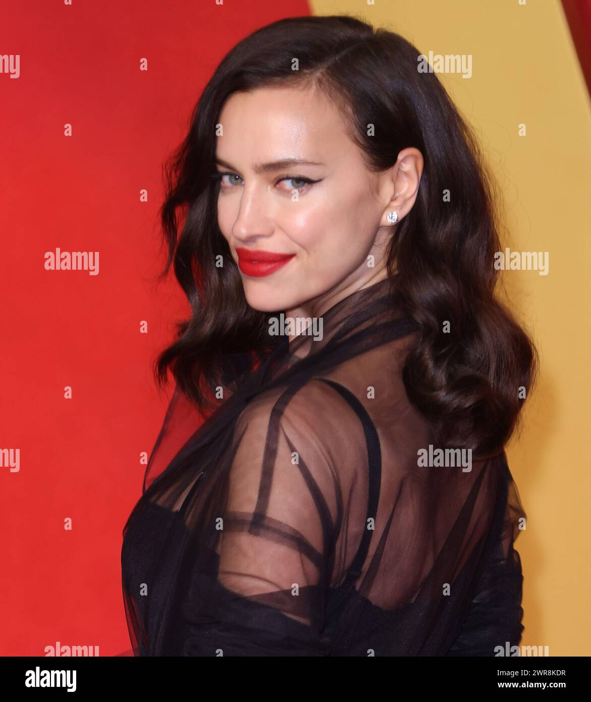 Beverly Hills, USA. 11th Mar, 2024. Irina Shayk attends the 2024 Vanity ...