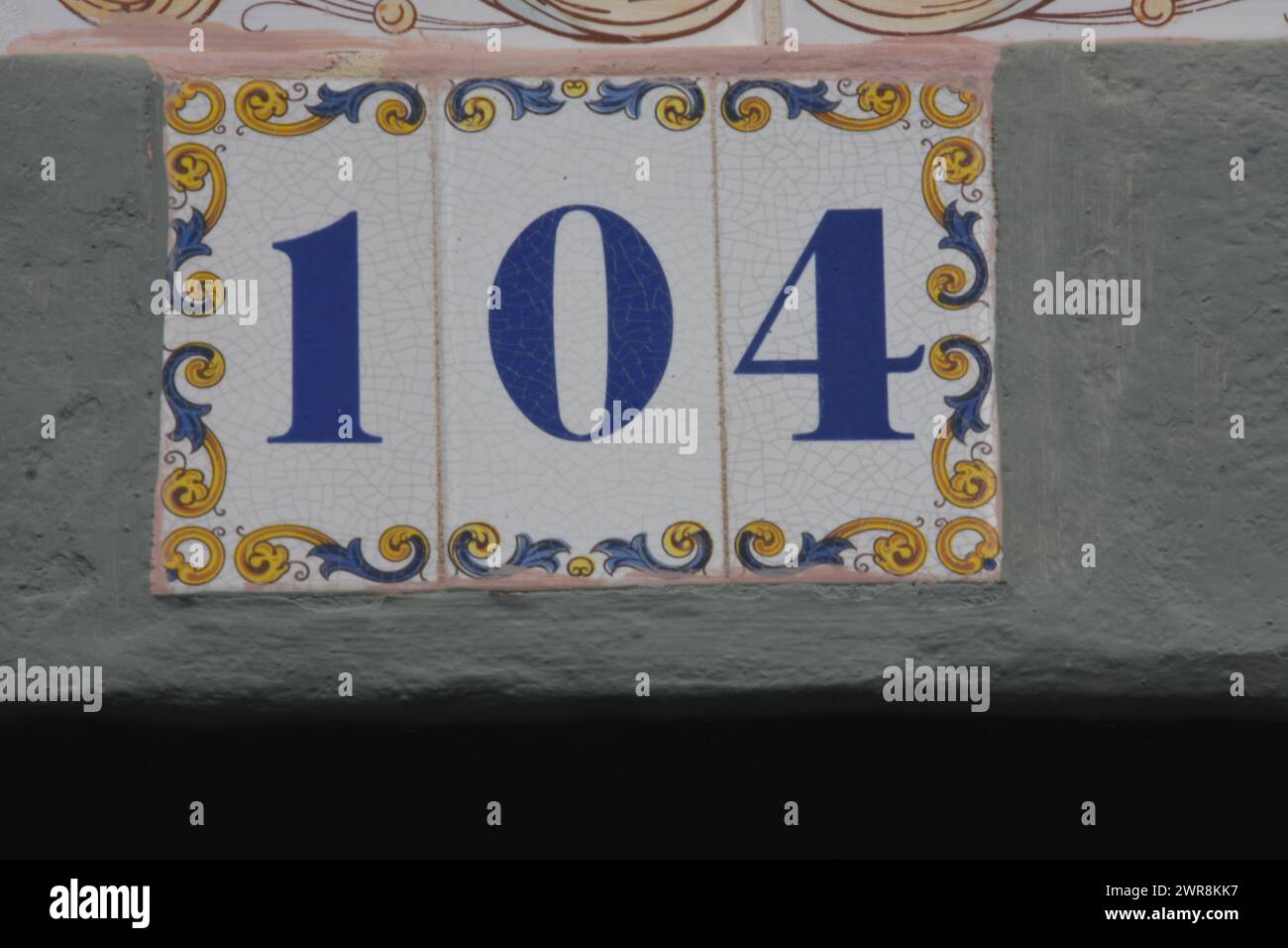 Número 104 hi-res stock photography and images - Alamy