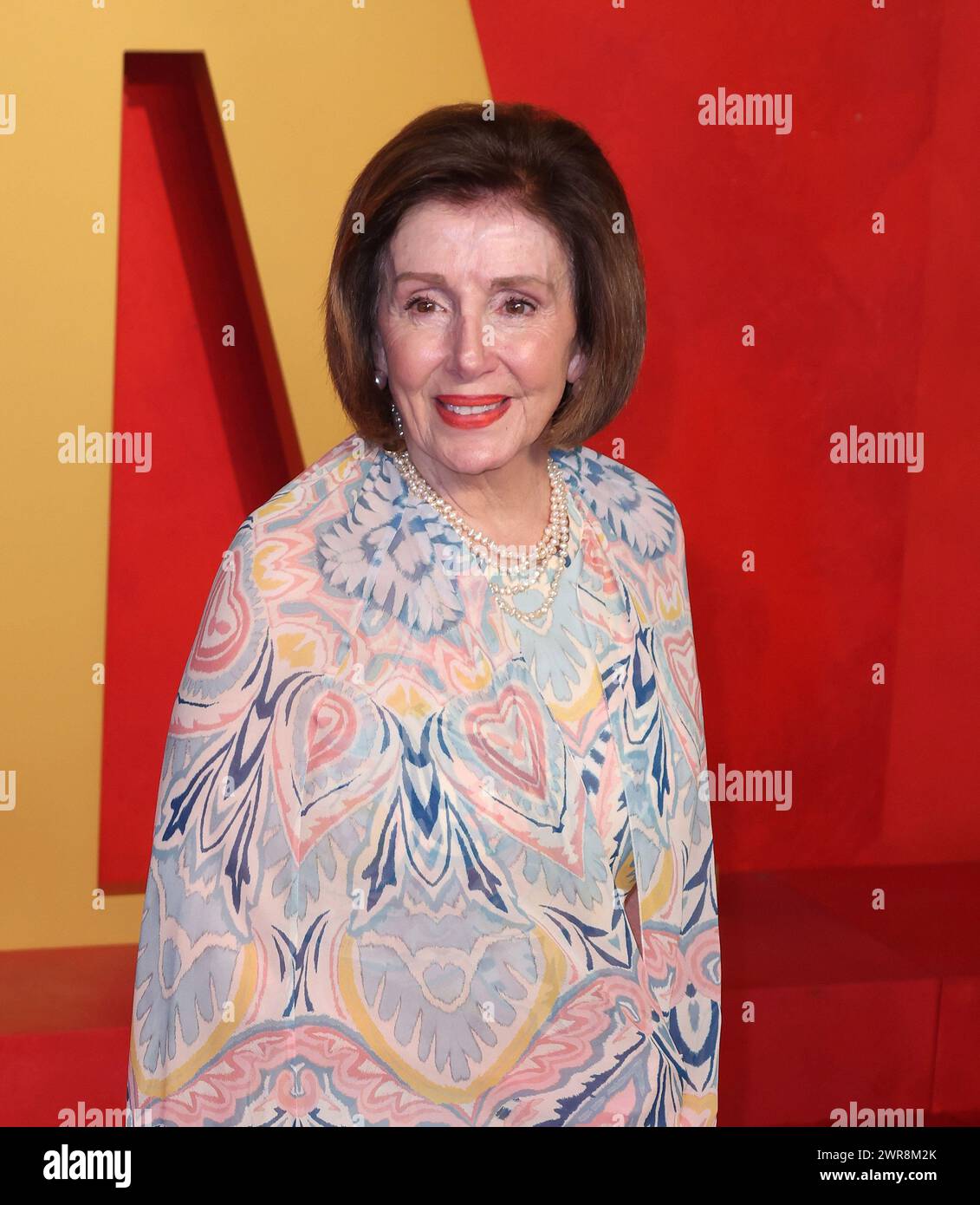 Nancy Pelosi attends the 2024 Vanity Fair Oscar Party Hosted By Radhika ...