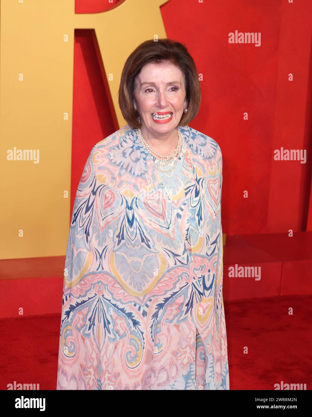 Nancy Pelosi attends the 2024 Vanity Fair Oscar Party Hosted By Radhika ...