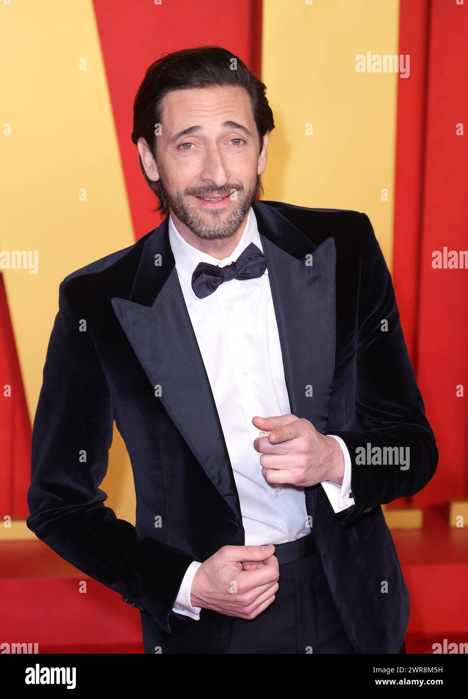 Adrien Brody attends the 2024 Vanity Fair Oscar Party Hosted By Radhika ...