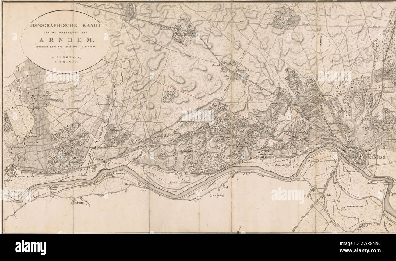 Arnhem map hi-res stock photography and images - Alamy