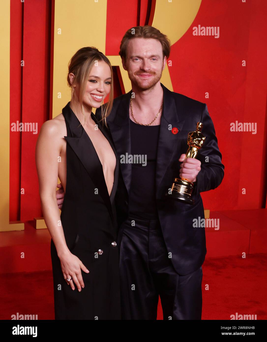 Beverly Hills, USA. 11th Mar, 2024. Claudia Sulewski and Finneas O ...
