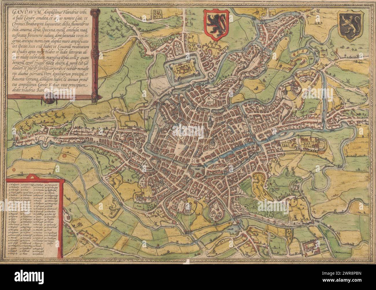 Philips galle map hi-res stock photography and images - Alamy