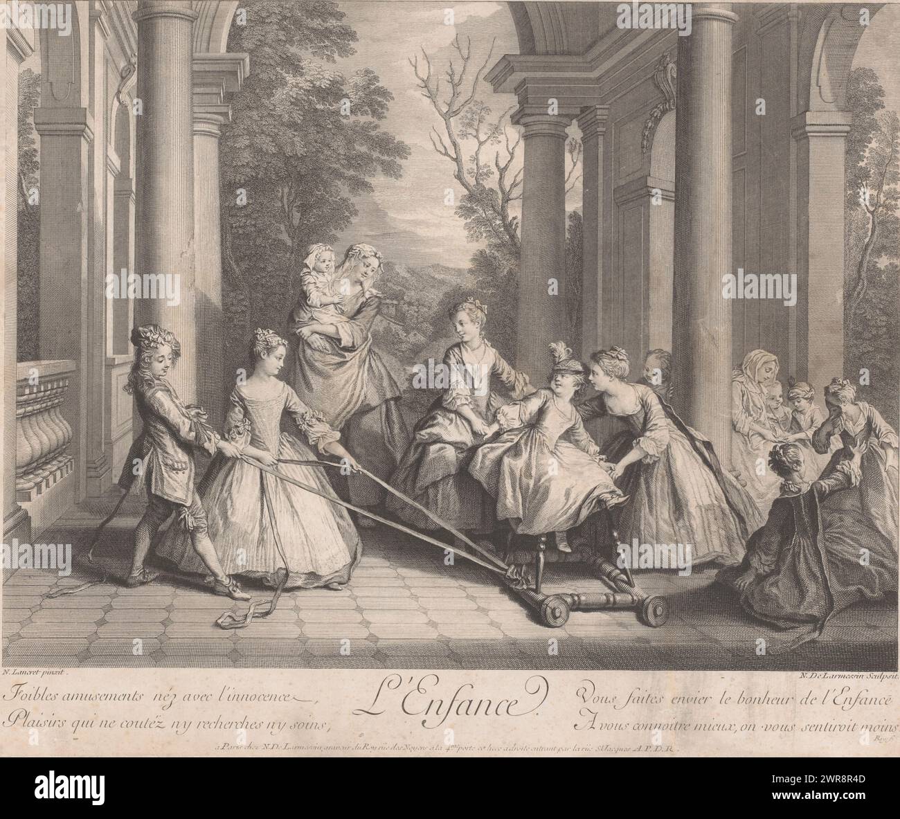 Nicolas lancret four ages hi-res stock photography and images - Alamy