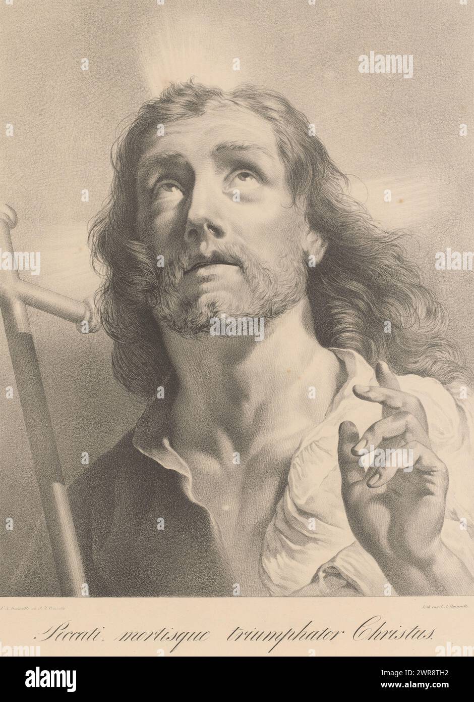 Mortisque triumphator christ hi-res stock photography and images - Alamy